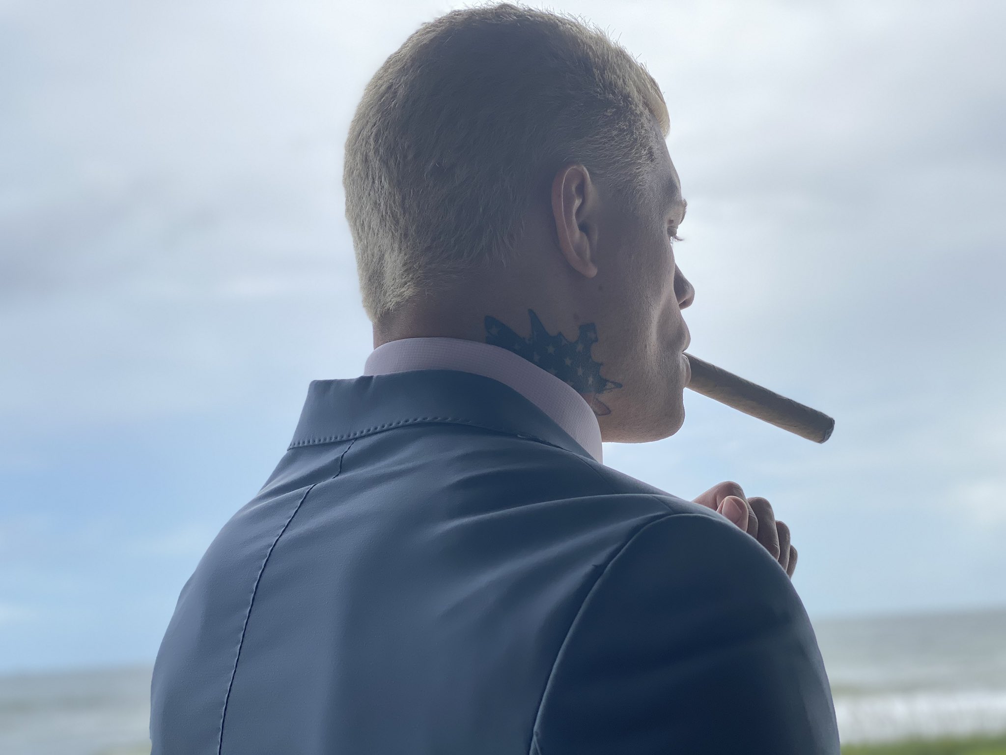 Randy Orton Smoking Cigarette