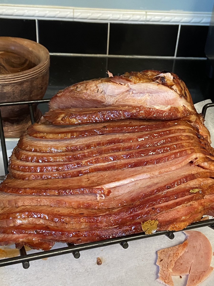I took one bite of this spiral ham and questioned it’s authenticity ...