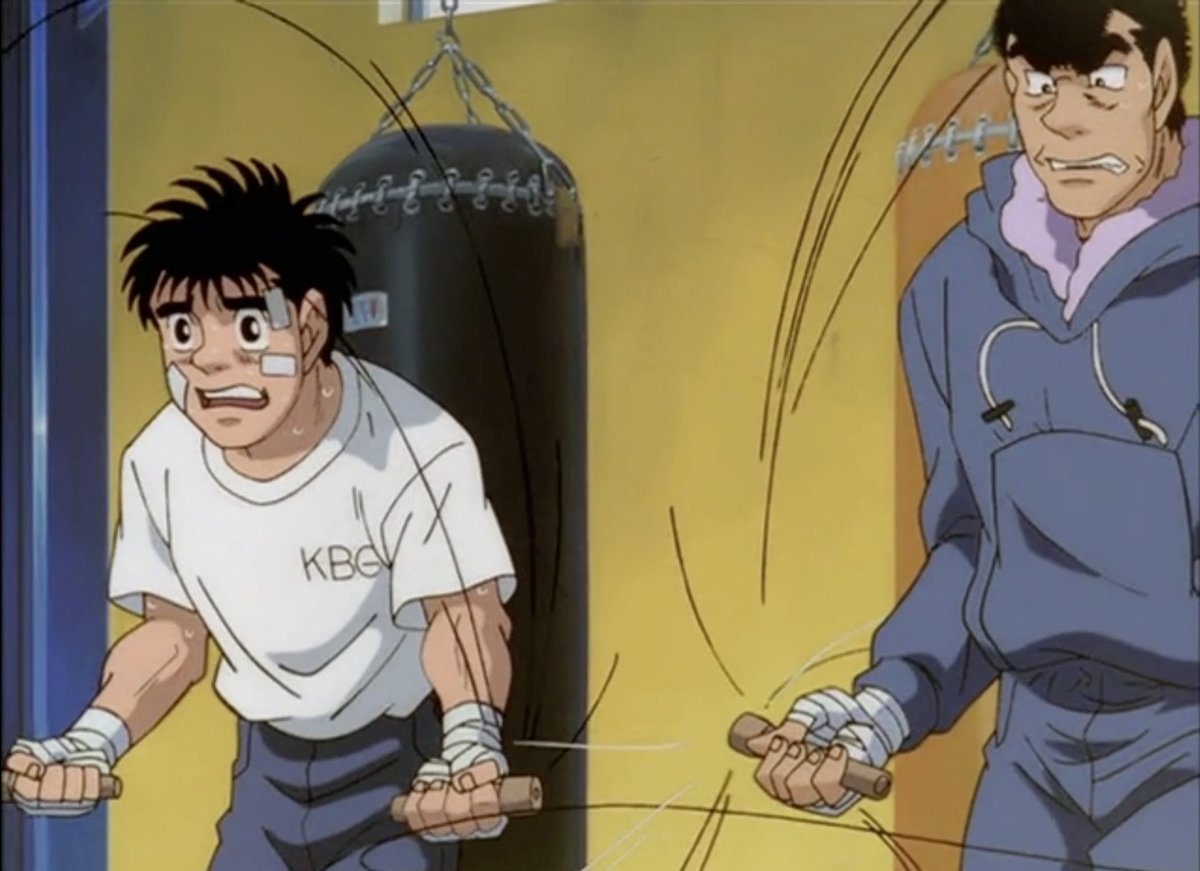 Crunchyroll On Twitter Practice Makes Perfect 🥊 Via Hajime No Ippo