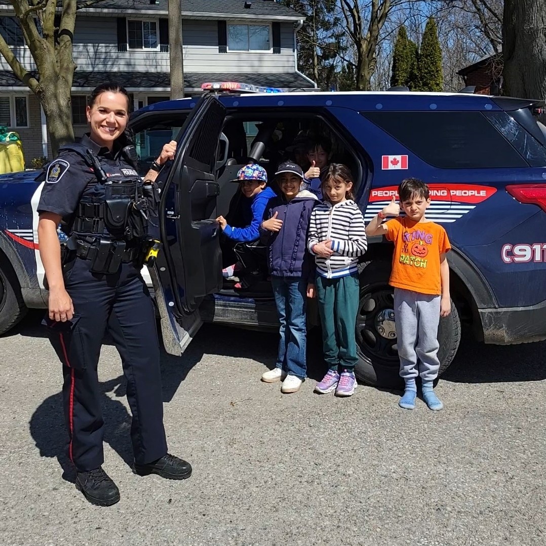 Constable Ashley Medeiros made some friends today! While patrolling in ...