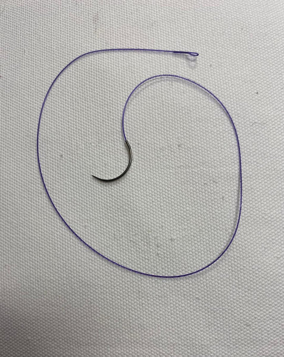 🧵of 🧵: we've already covered most commonly used sutures. Today, we ...
