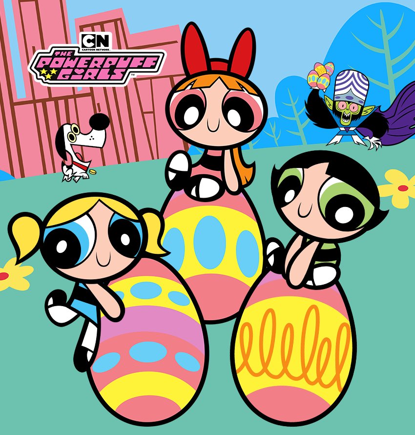 Powerpuff Girls Bubbles Happy
