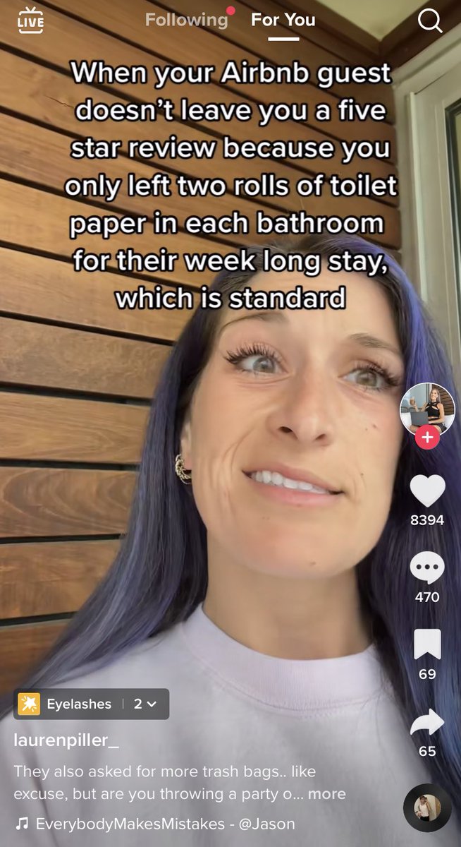 sorrel on Twitter: "The thing is with this is that Air BnB hosts are high on the public enemy ...