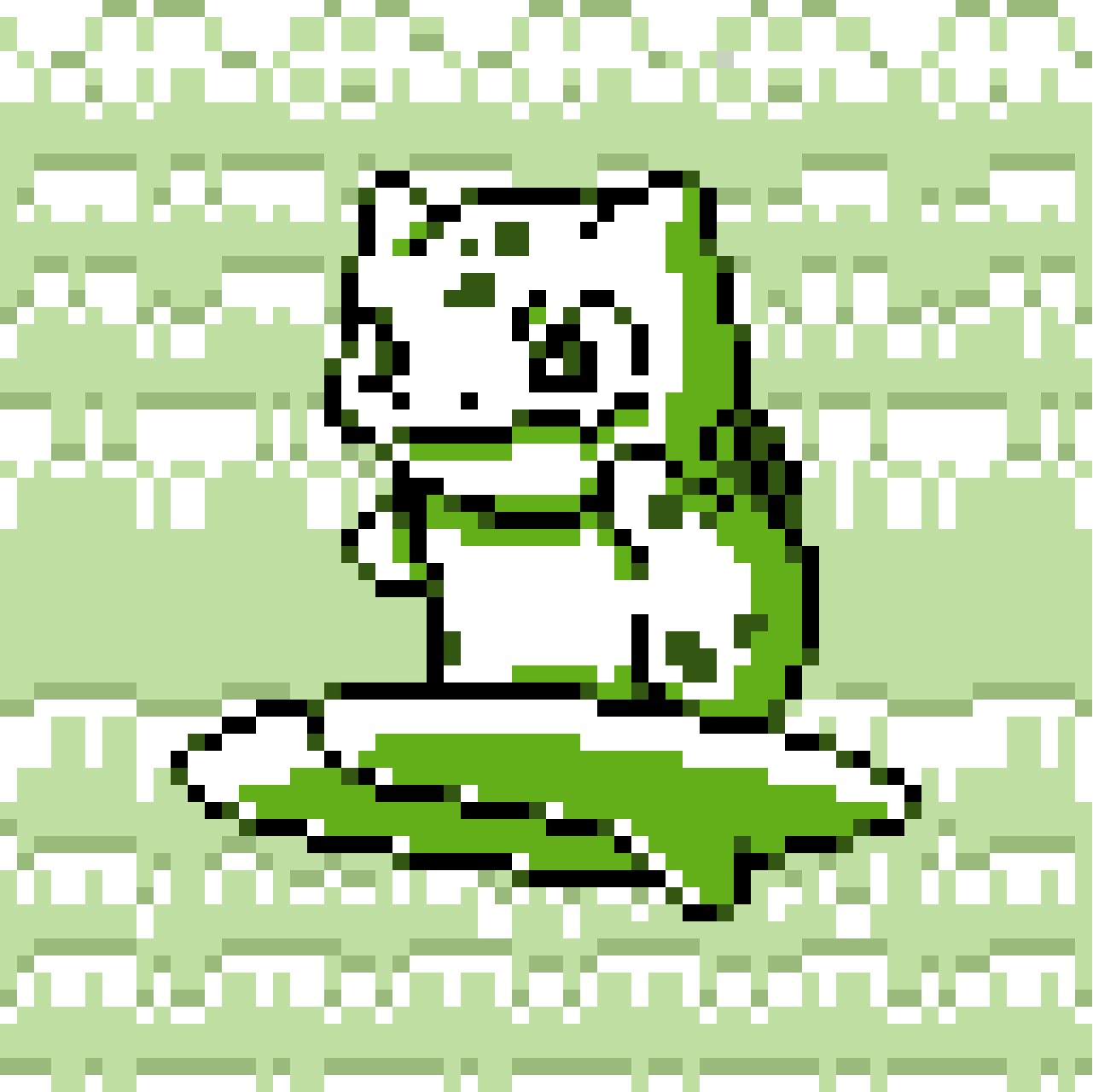 Bulbasaur Sprite Sheet