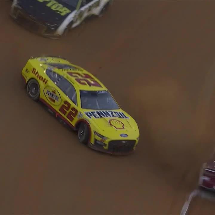 Nascar On Twitter Spinners Coming Off Of The Corner An Early Yellow