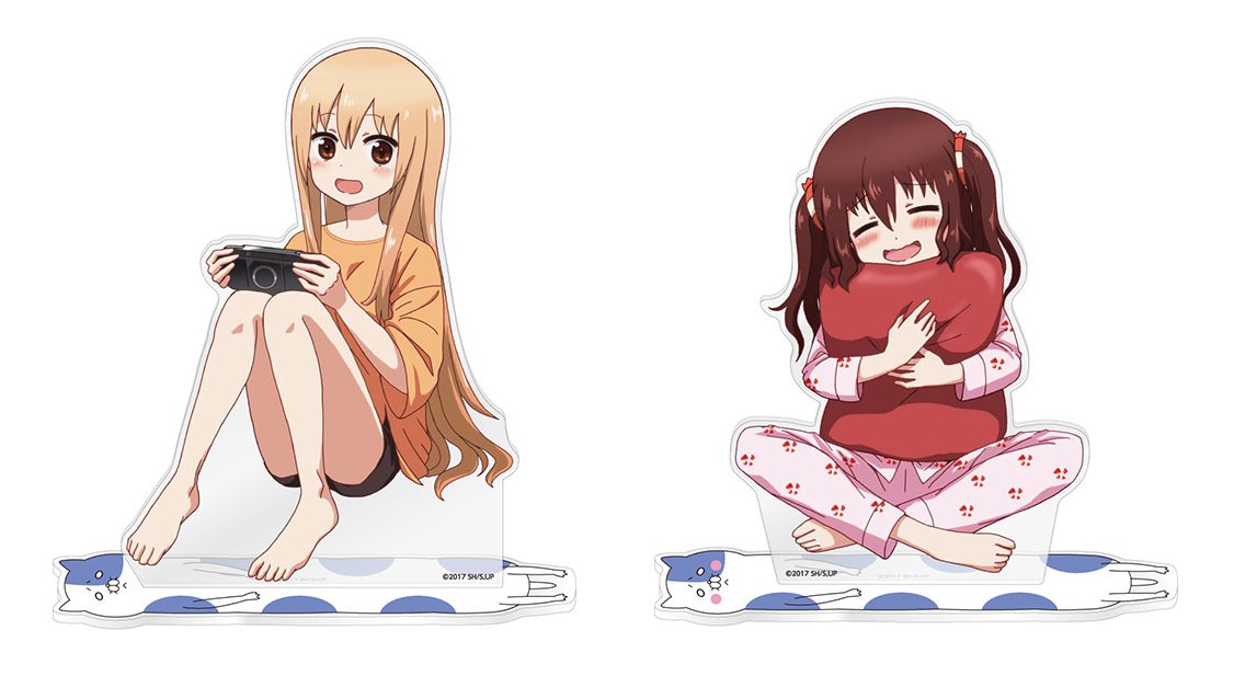 아미아미 on Twitter: "《건어물 여동생! 우마루짱 R》 굿즈 3종 빅 아크릴 스탠드 2종(도마 우마루, 에비나 나나) https://amiami.com/eng ...