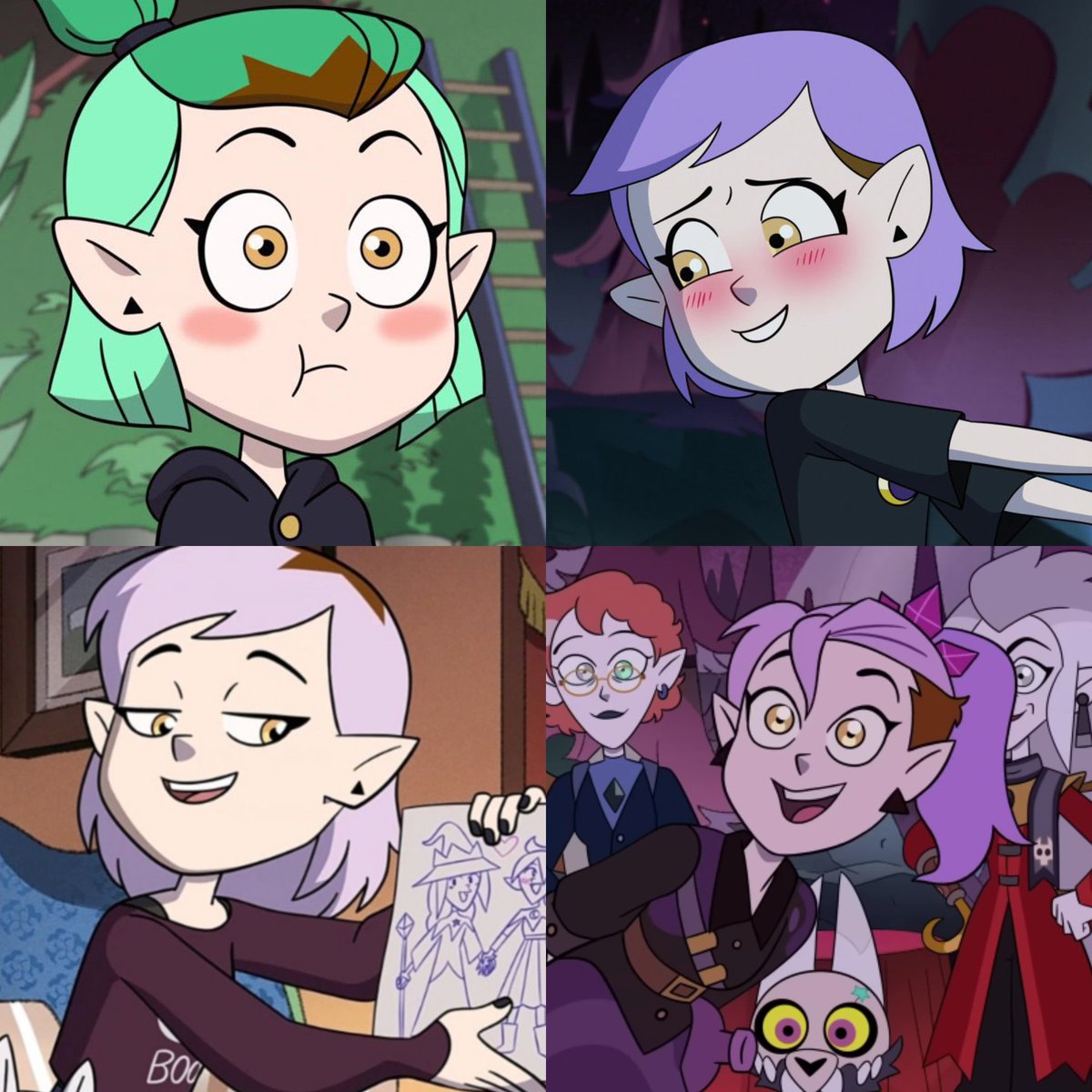 Reese On Twitter Rt Sapphicslike Amity Blight Canonically Lesbian