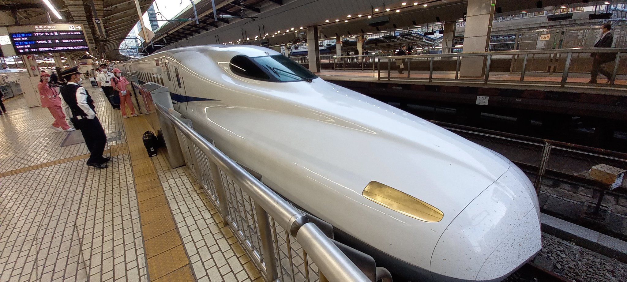 国木田せつ菜@for the Next Rainbow on Twitter: "乗車列車･･･こだま747号 名古屋行き 乗車区間･･･東京→新横浜 乗車車両･･･N700系2000番台 ...