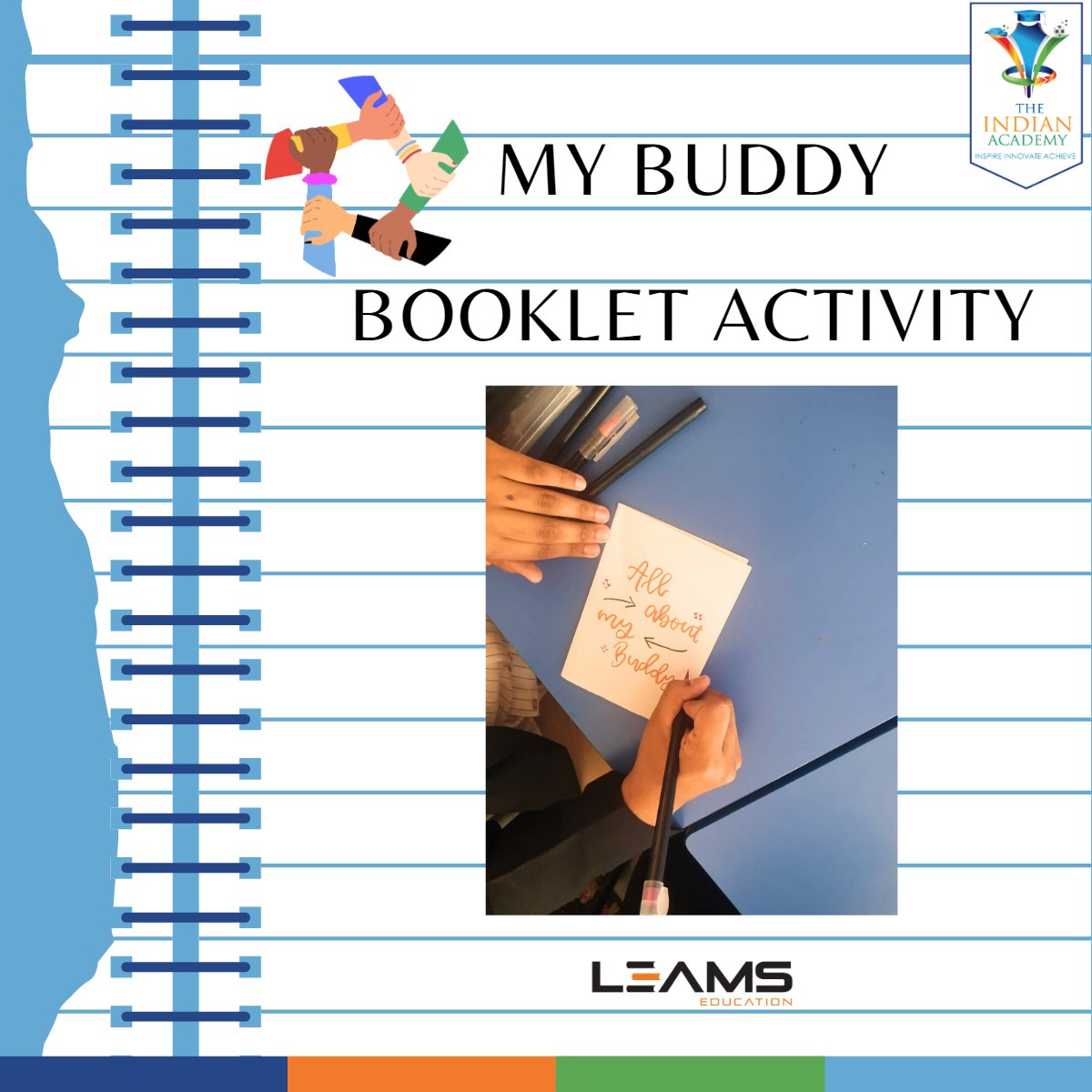 The Indian Academy on Twitter: "My Buddy Booklet Activity The program ...