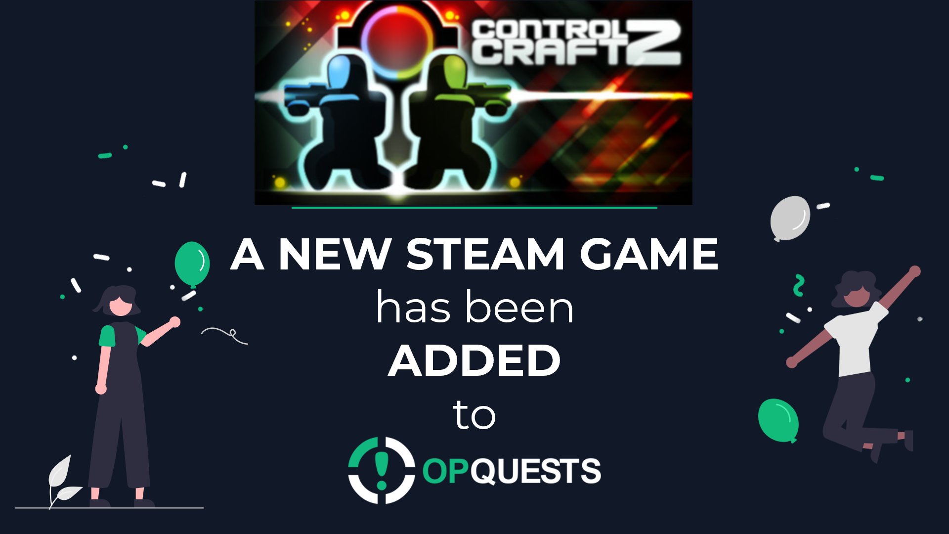 OPQuests.com on Twitter: "We just added Control Craft 2 on https://t.co/tCARTkgYbp 💚 Make sure ...