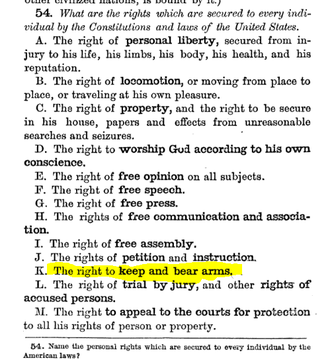This thread covers 19th century views on the Second Amendment. It's a ...