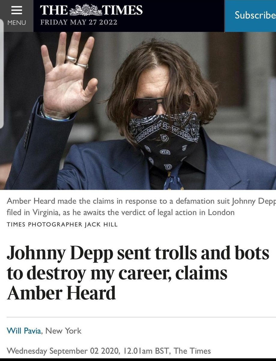 Aquamaaan!!!! on Twitter: ""The media was on Johnny Depps side" Reality check: A🧵 showing some ...