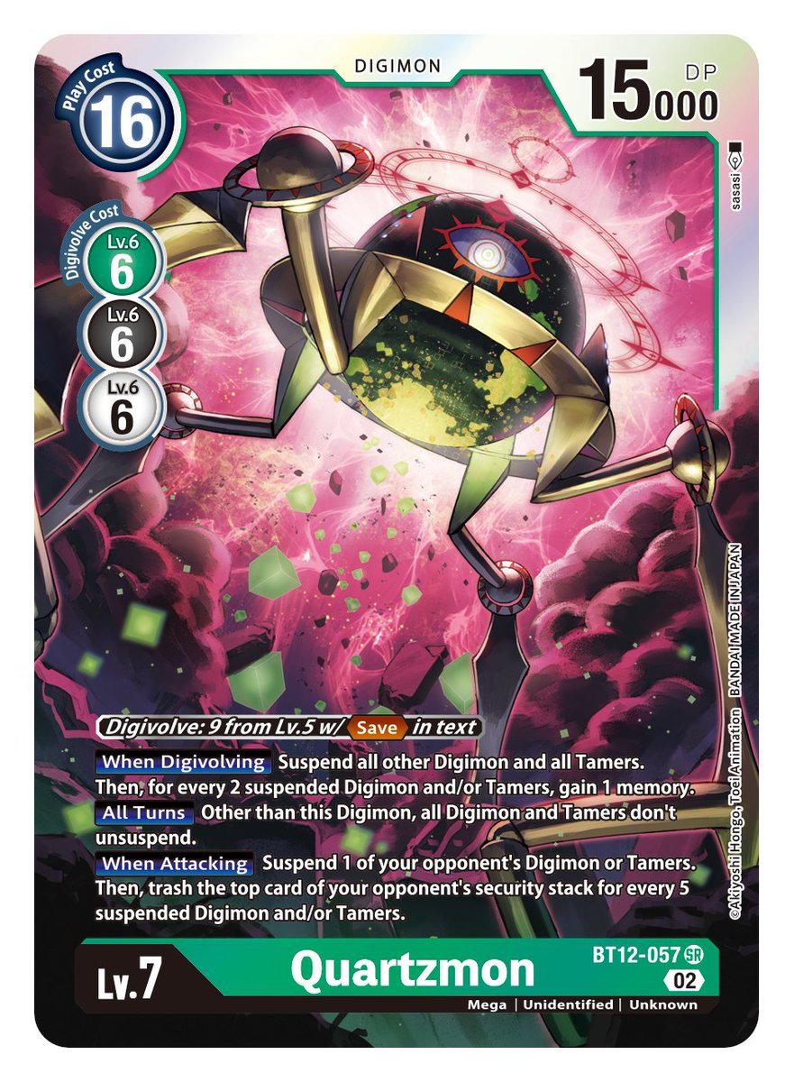 Official Digimon Card Game English Version on Twitter: "[BOOSTER ACROSS TIME [BT12] Card Reveals ...