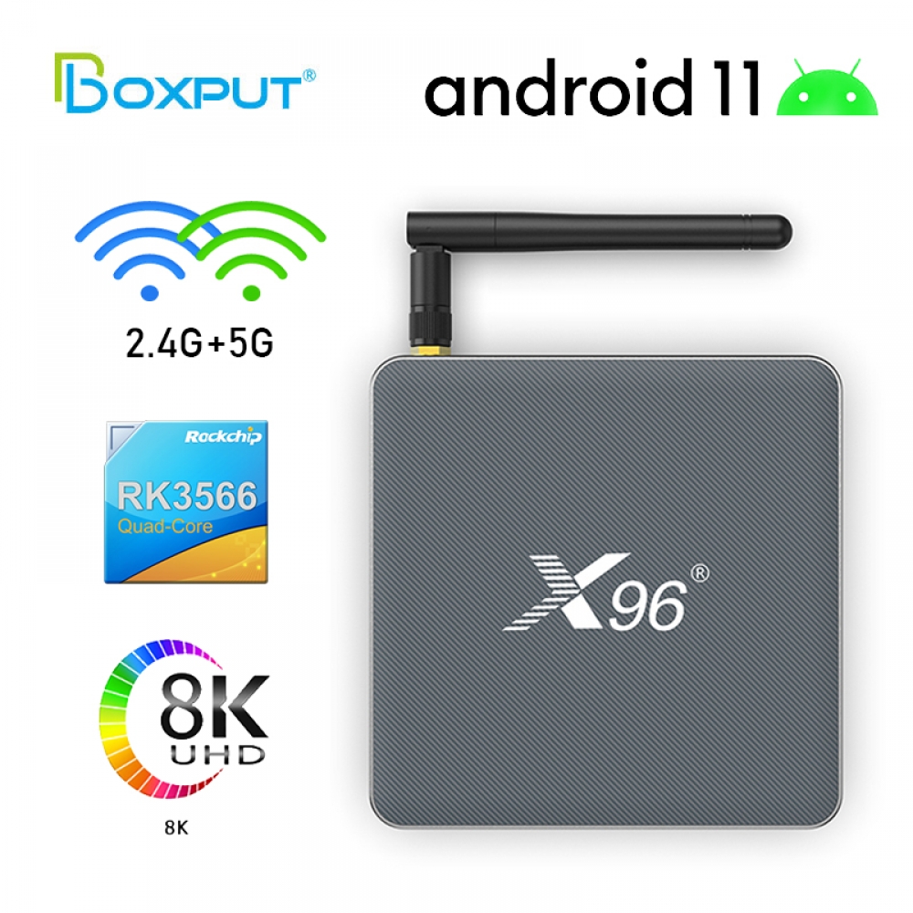 Gadgets Trust on Twitter: "#portable #components X96 X6 Tvbox Android 11 8GB RAM Rockchip RK3566 ...