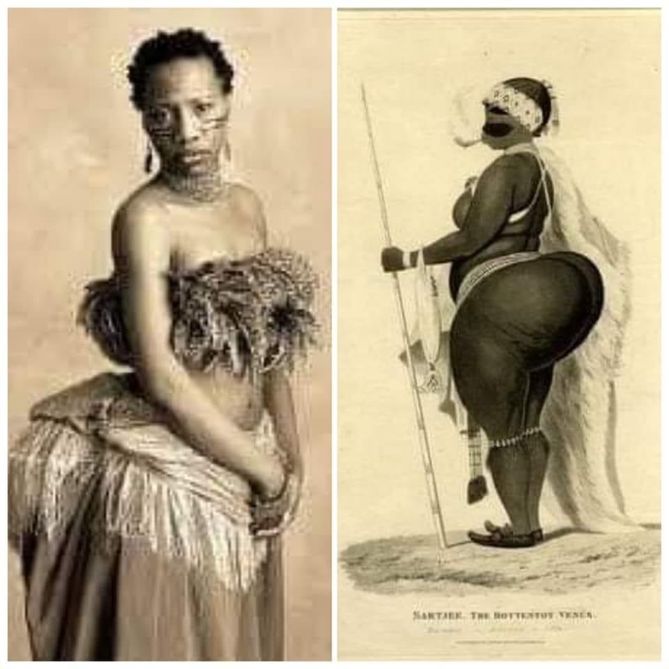 African Story The Story Of Sarah Baartman Of South Africa Who Had An