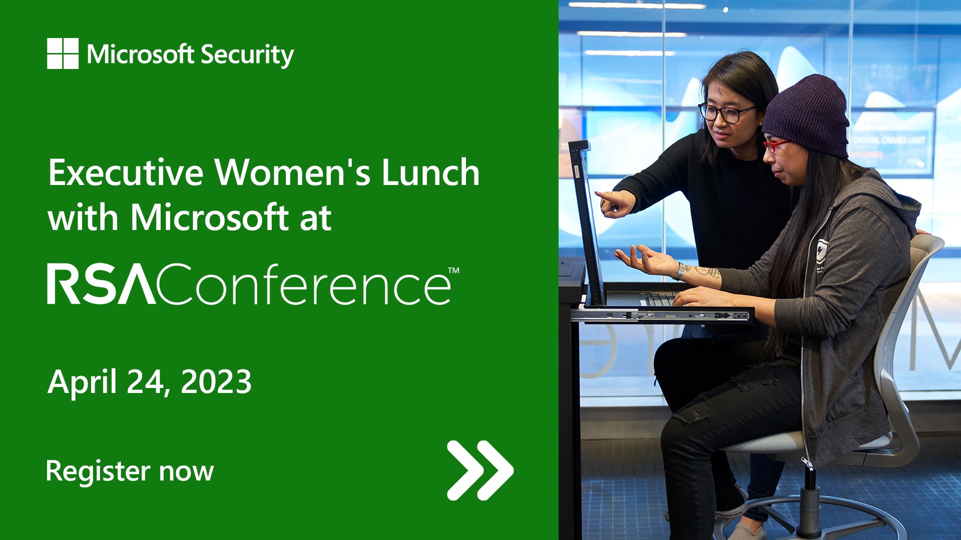 Microsoft Security on Twitter: "Join us at the #RSAC Executive Women's Lunch to discuss the ...