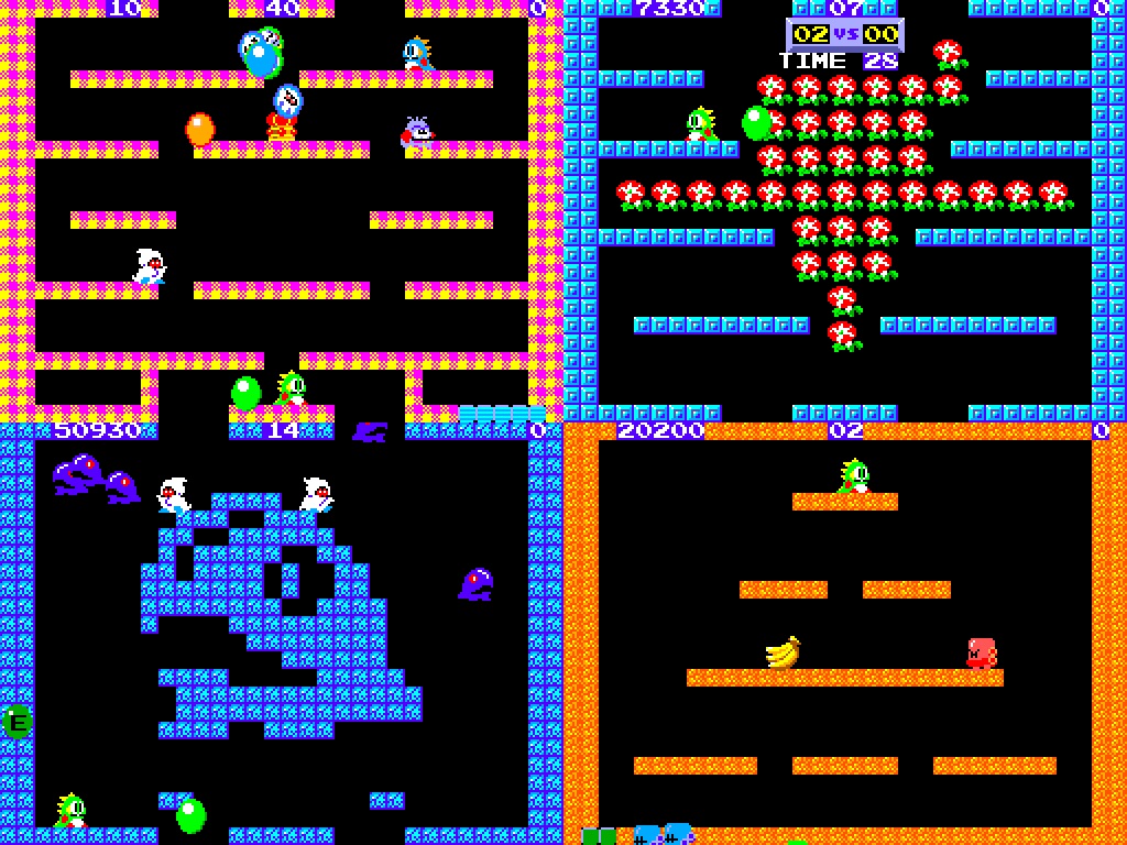 Retro Game Geeks on Twitter: "BUBBLE BOBBLE: In 1988 Bub and Bob made their way through the Cave ...