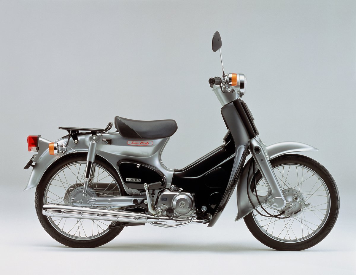 HONDA HISTORY on Twitter: "RT @Honda_History: 【歴代ホンダバイク 2000年代】 ☆Super Cub 50 Street仕様 '02☆ 2002 ...