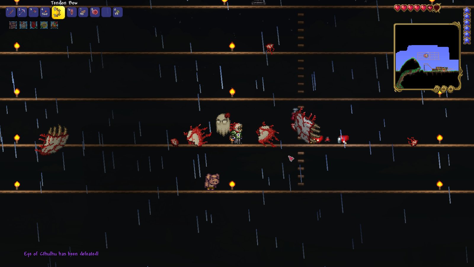 Terraria Eye Of Cthulhu Arena