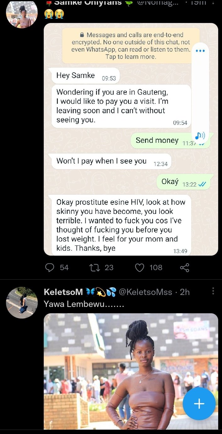 THOMPHO on Twitter: "@NomaguguSamke The algorithm is fire 🔥 🔥 https://t.co/uHk3RKhAFG" / Twitter