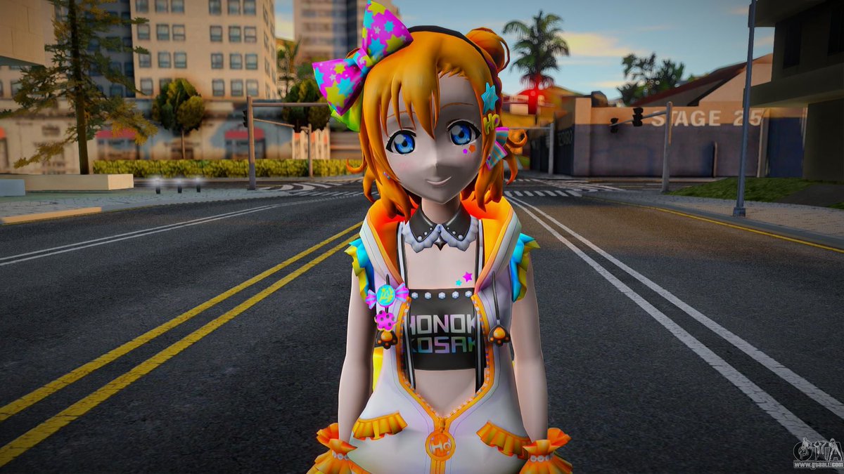 GTAallcom on Twitter: "Honoka Love Live 2 https://gtaall.com/gta-san-andreas/skins/219711-honoka ...
