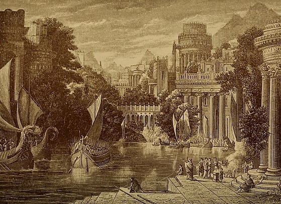 Alexander the Great was the first general to defeat a Navy on Land. But ...