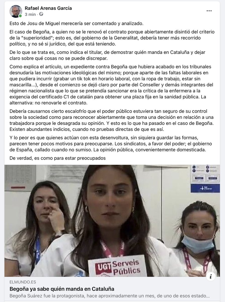 Estefan On Twitter Rt Rafaelarenasgar El Caso De Begoña La
