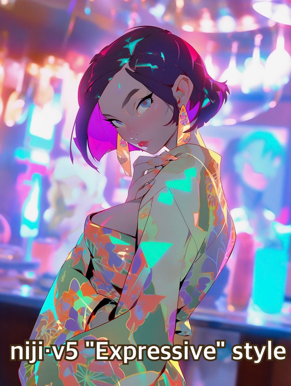 niji・journey on Twitter: "【新スタイル追加】 "Expressive" スタイルをリリース🔓 niji・journey v5公開記念 4週連続スタイル追加イベント ...