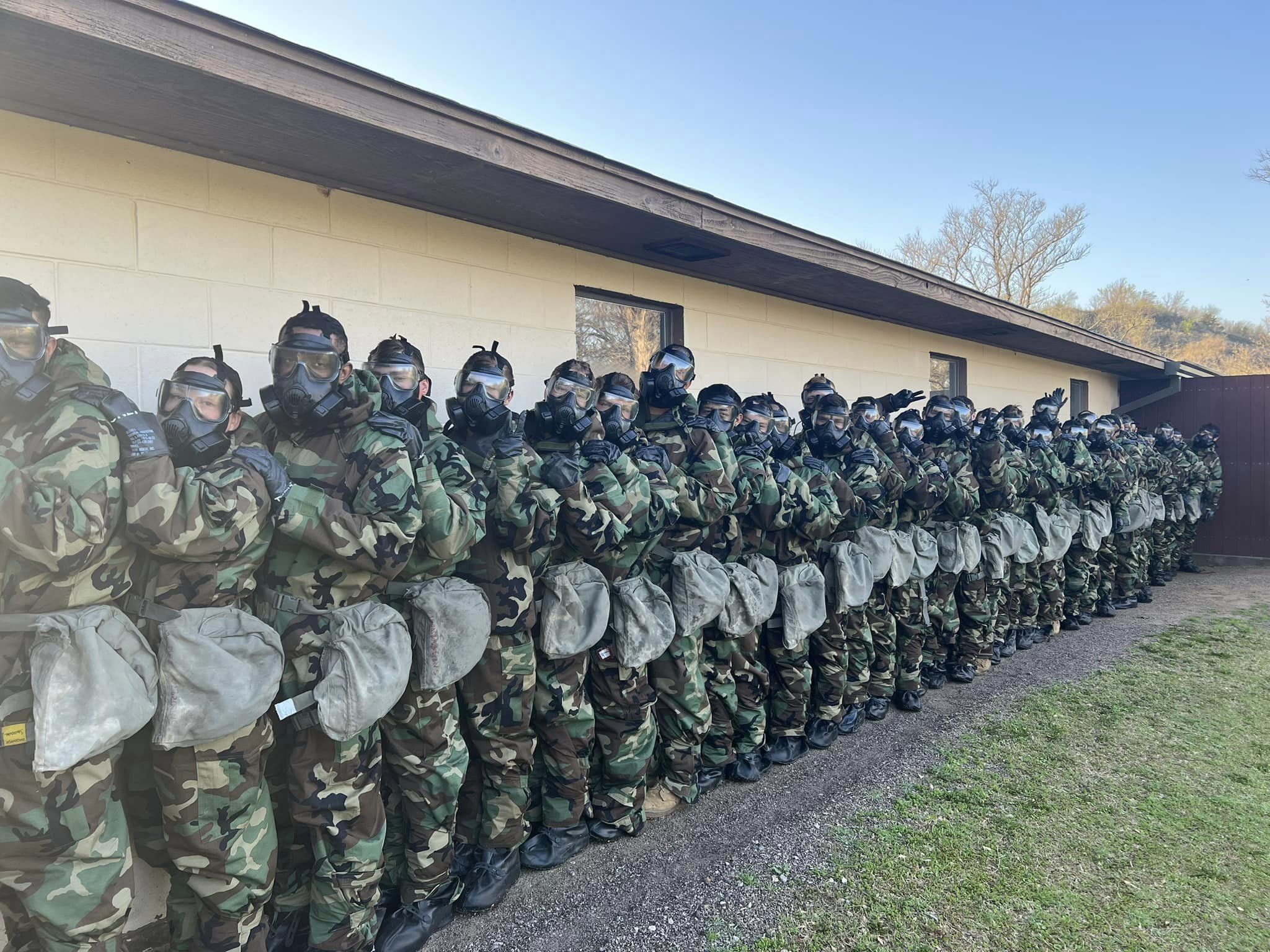 U.S. Army TRADOC on Twitter: "Gas! Gas! Gas! Soldiers with @OTDSill_1SG completed their ...