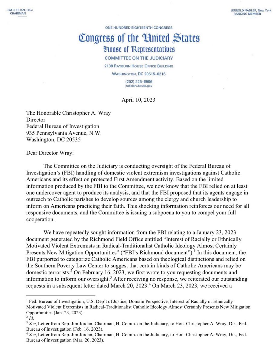 🚨 #BREAKING: We now know the FBI, relying on information derived from ...