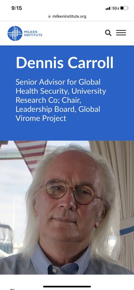 Robert Malone served as Director, Business Development and Program ...
