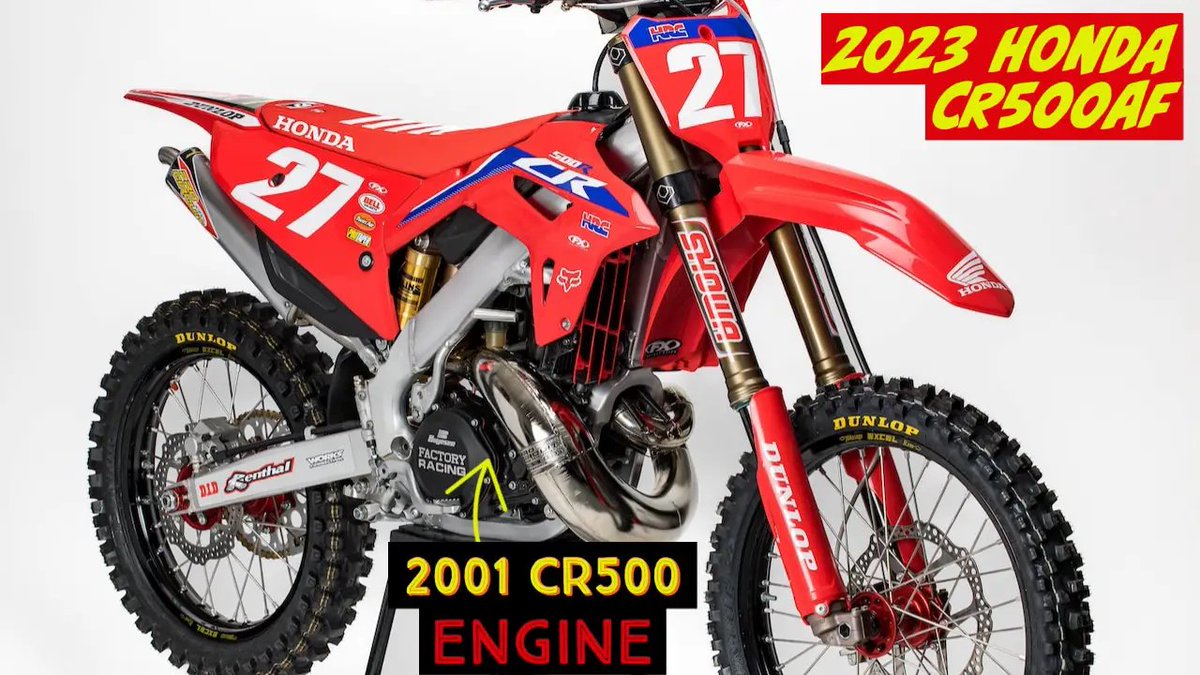 Motocross News on Twitter: "2023 HONDA CR500 MADE WITH A 2001 CR500 ENGINE http://dlvr.it/SmHJLQ"