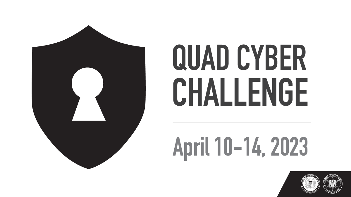 NSA/CSS on Twitter: "Let the Quad #CyberChallenge begin! Review the Cyber Challenge checklist ...