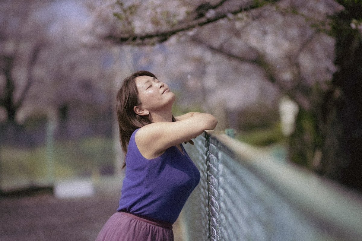 音速青太郎 on Twitter: "ん〜‼️ 澄華さん さくら🌸 秩父路9 model:末長澄華 （@sumika_suenaga ） #Canon #EOSR6mark2 # ...