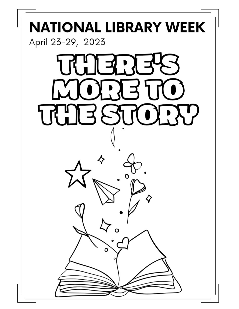 Librarian Coloring Pages