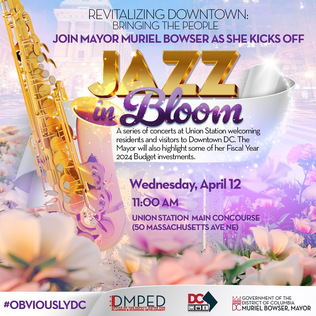 Mayor Muriel Bowser on Twitter: "A crucial part of DC's comeback is the revitalization of ...