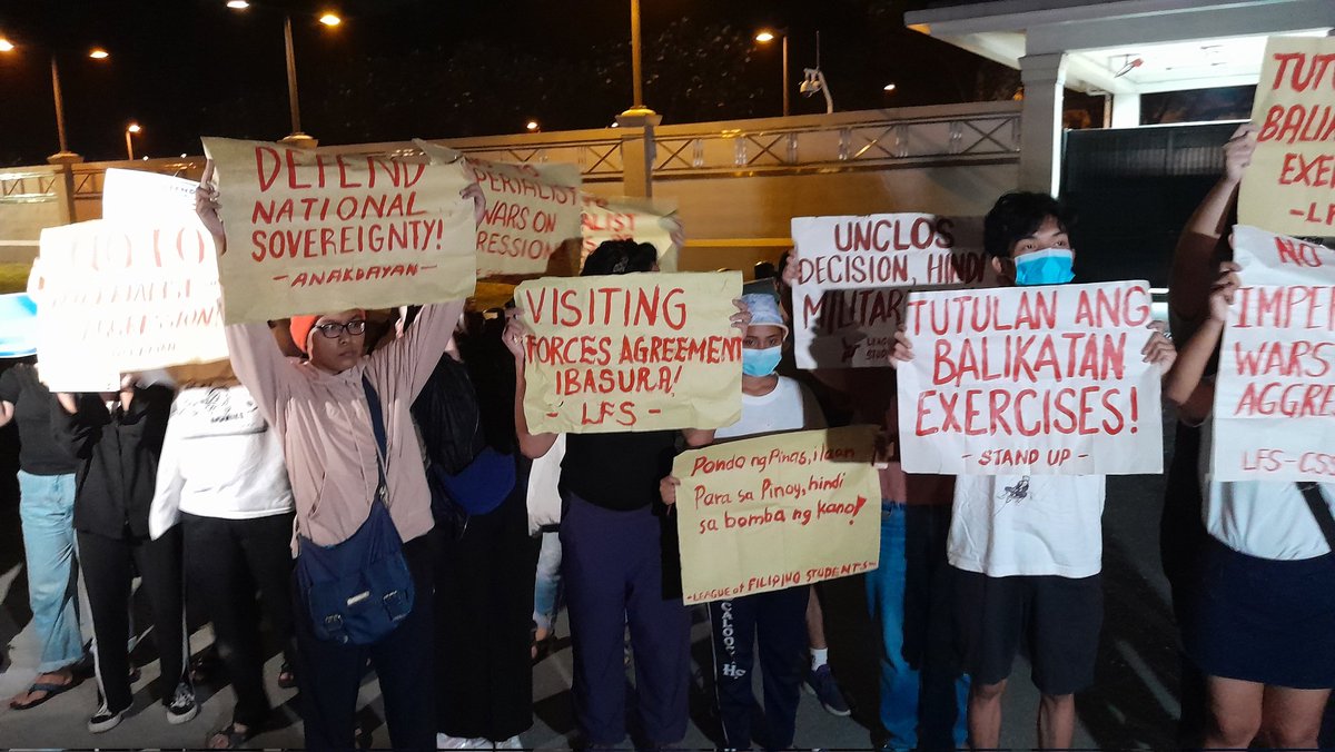 Cegp On Twitter Ngayon Naglunsad Ng Iglap Na Protesta Sa Harap Ng
