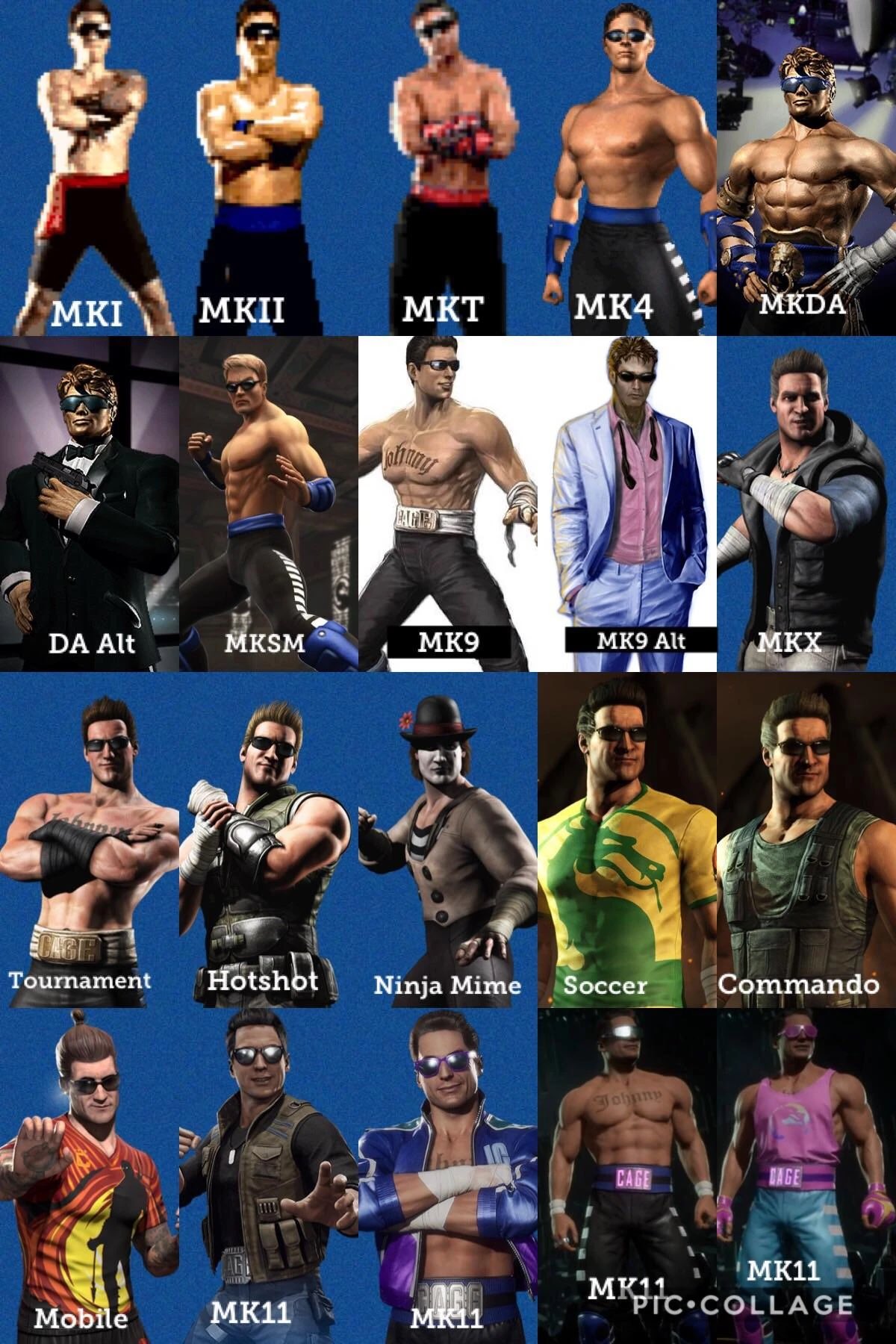 Johnny Cage Mortal Kombat 3