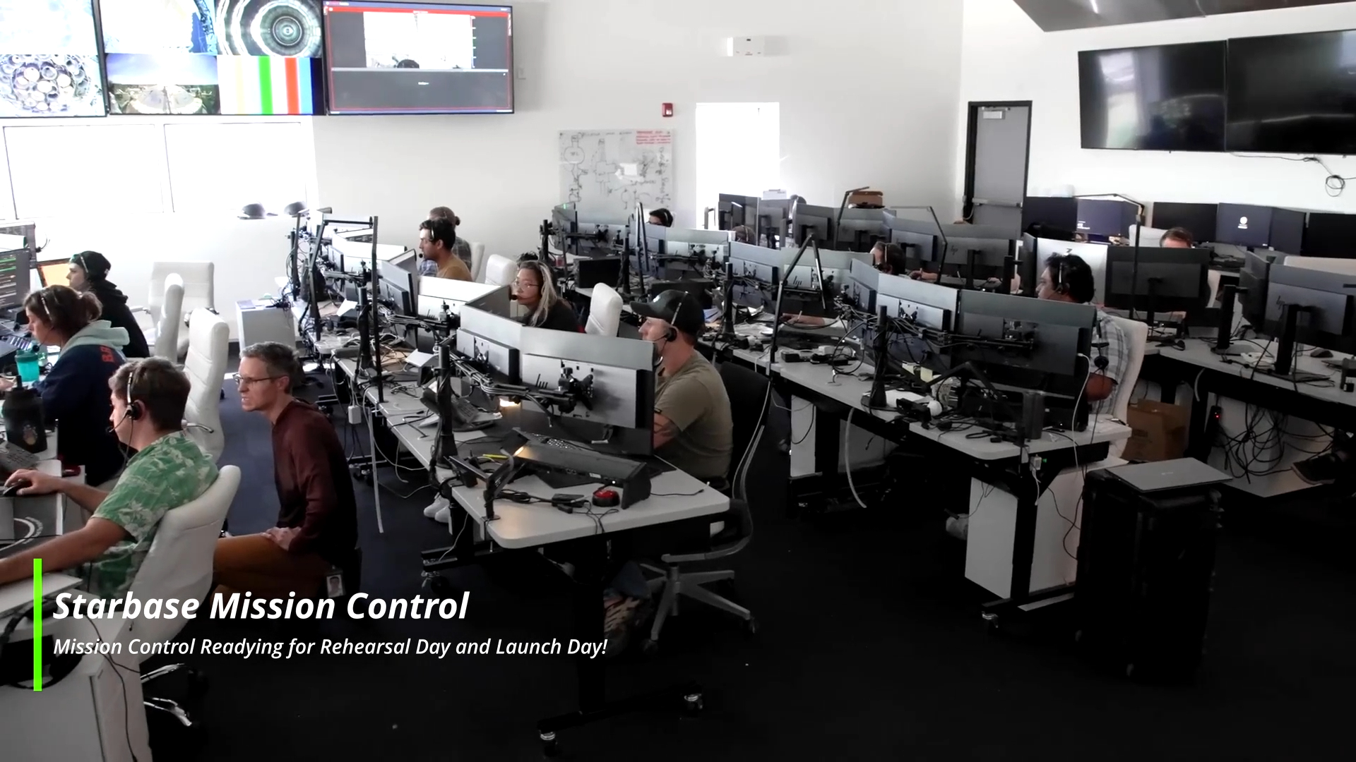 Spacex Mission Control Room
