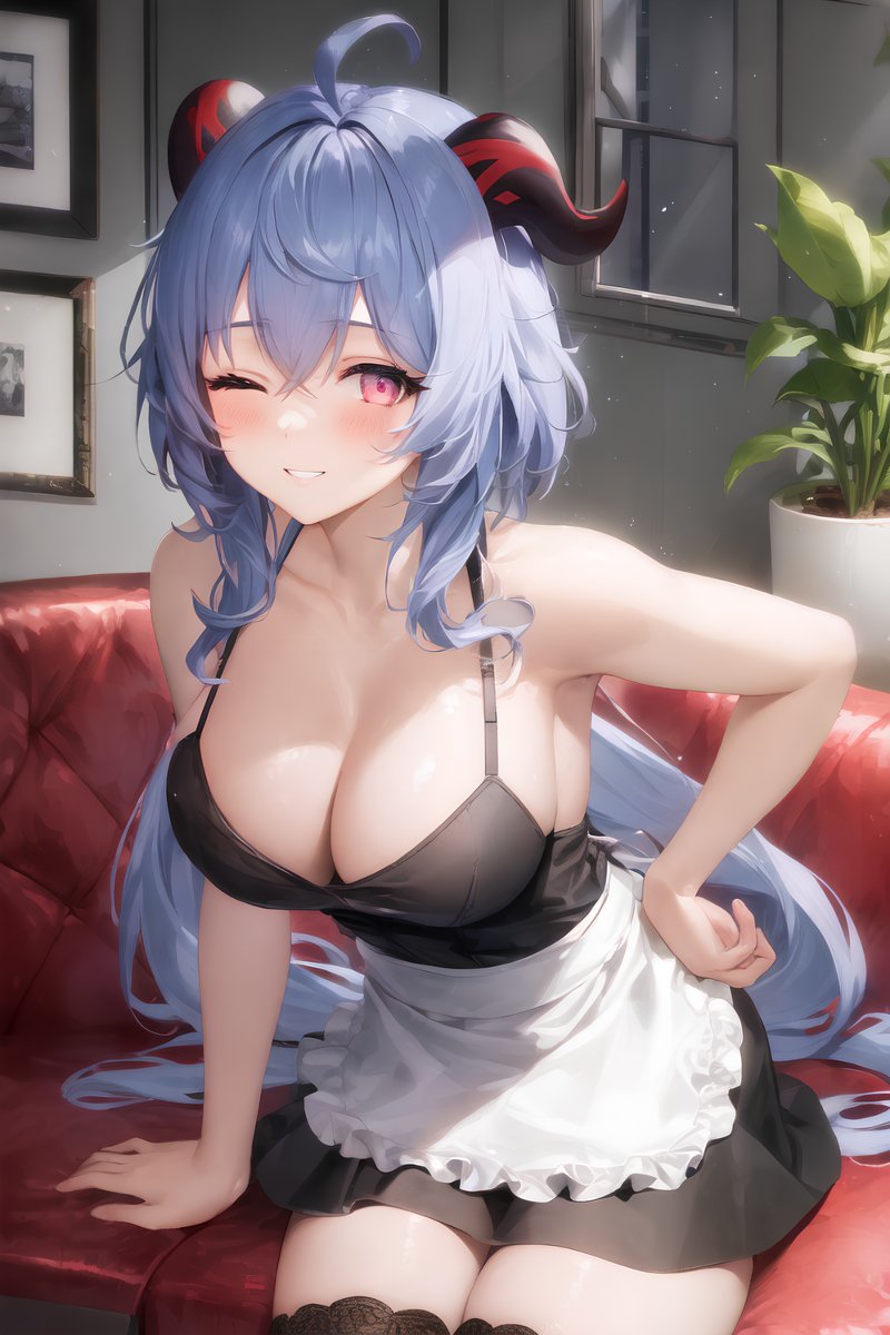 𝑫𝒂𝒊𝒍𝒚 𝑾𝒂𝒊𝒇𝒖𝒔 on Twitter: "Ganyu from Genshin Impact. 💗 Source:https://pixiv.net/en/artworks ...