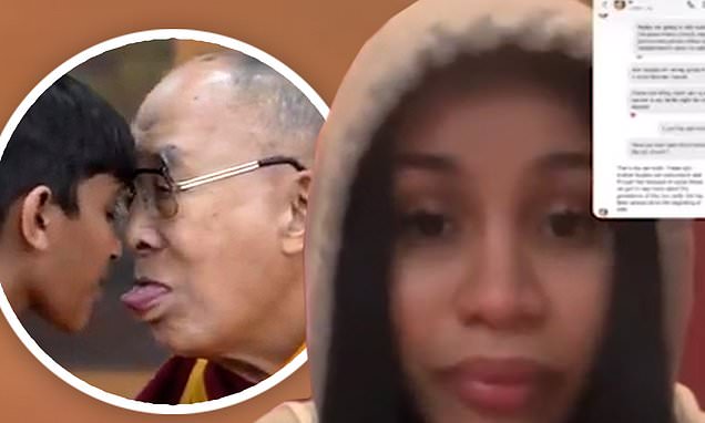 Daily Mail Online On Twitter Cardi B Reacts To Bizarre Video Of The