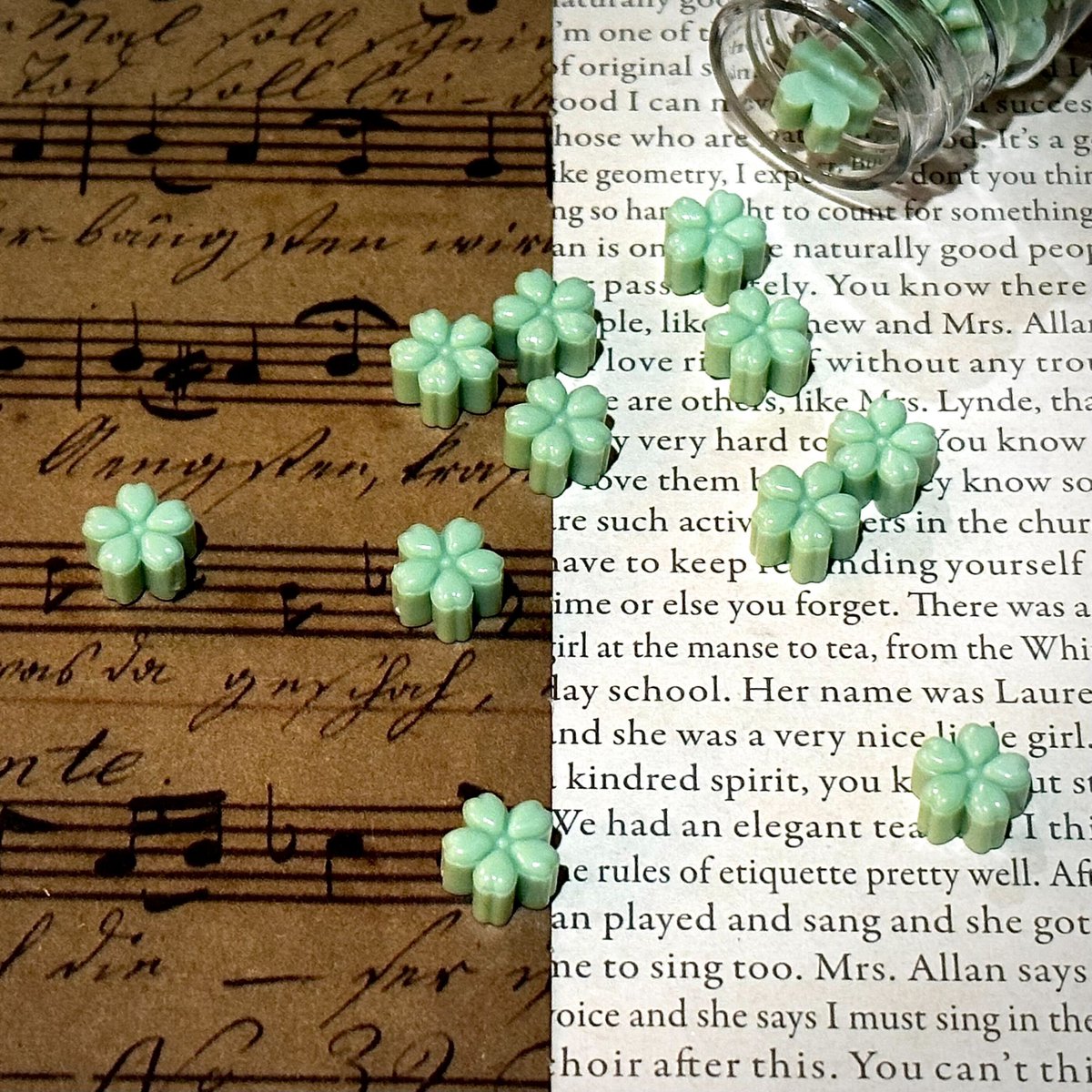 Fairy{note.} 魔法雑貨シーリングスタンプ専門店 フェアリーノート on Twitter: "春の陽気に光り輝く若葉… 桜型の #シーリングワックス 幻想SAKURA ・黄緑ノ夢 ...