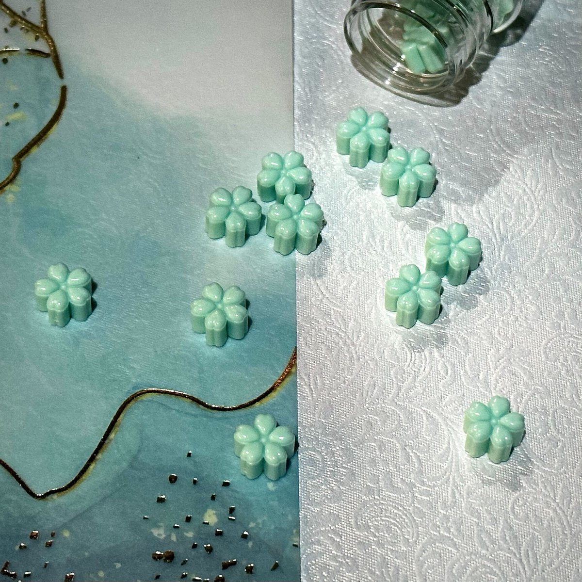 Fairy{note.} 魔法雑貨シーリングスタンプ専門店 フェアリーノート on Twitter: "春の陽気に光り輝く若葉… 桜型の #シーリングワックス 幻想SAKURA ・黄緑ノ夢 ...