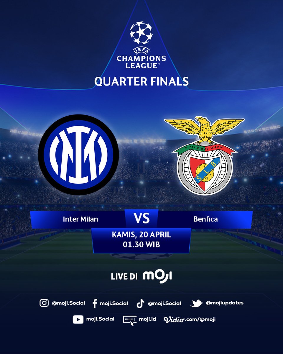 Its MOJI on Twitter: "Siapakah yang akan jadi wakil Italia pertama di semifinal UCL 2022/23?⚽🔥 ...