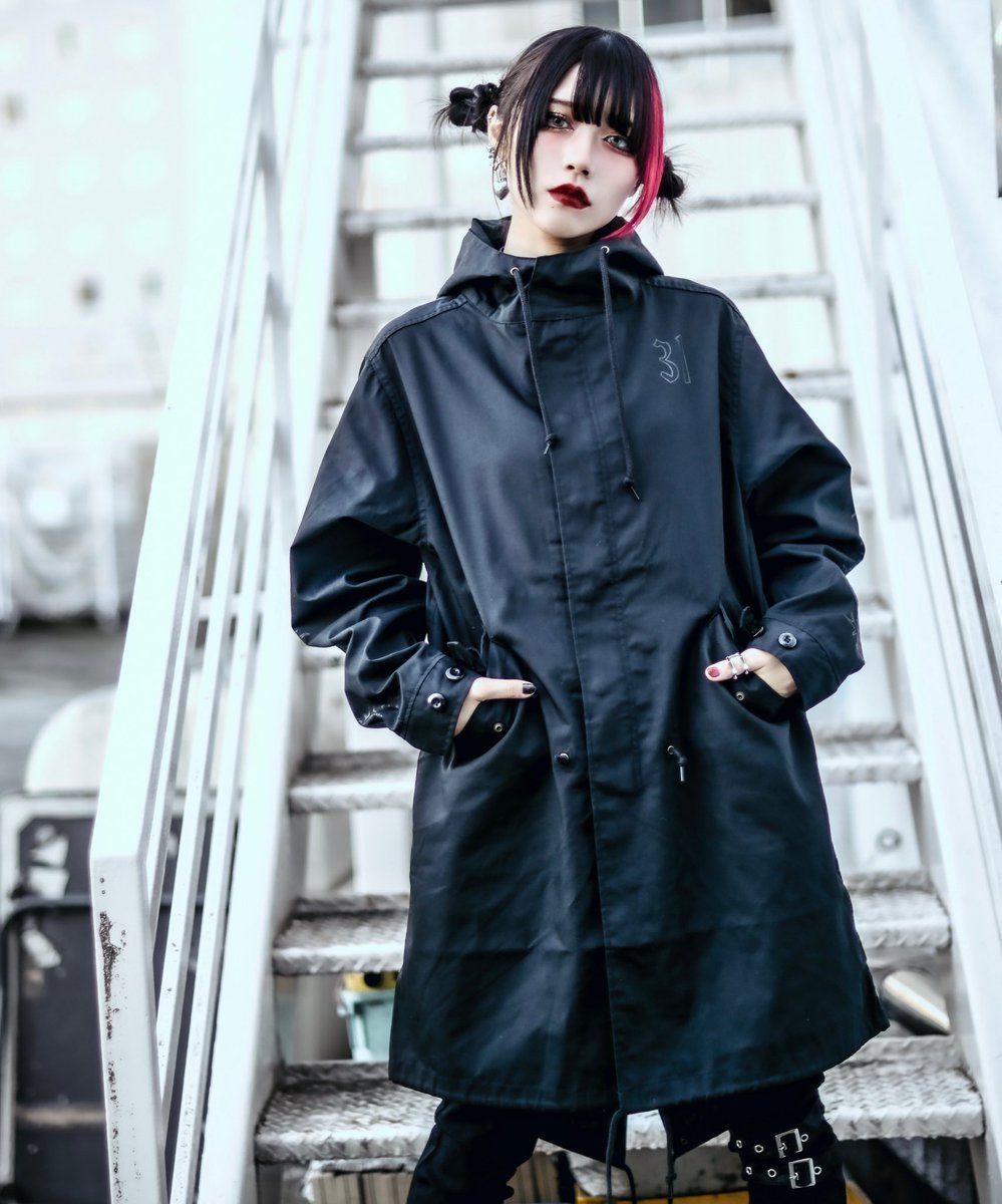 KRYclothing on Twitter: "「HARUKO-TO」 https://kry.tokyo/items/72515482 春用薄手 スプリングモッズコート フラップサイド ...