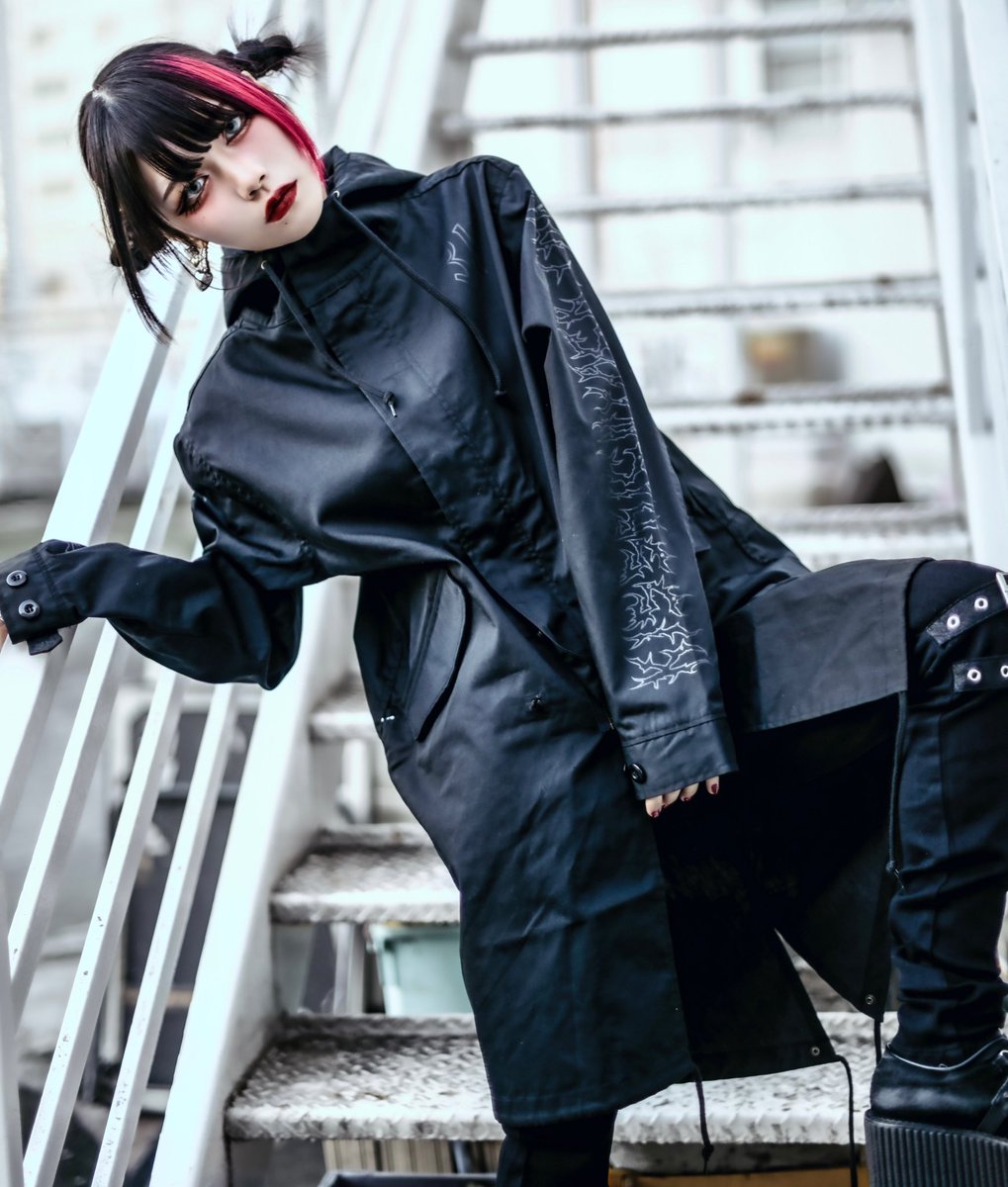 KRYclothing on Twitter: "「HARUKO-TO」 https://kry.tokyo/items/72515482 春用薄手 スプリングモッズコート フラップサイド ...