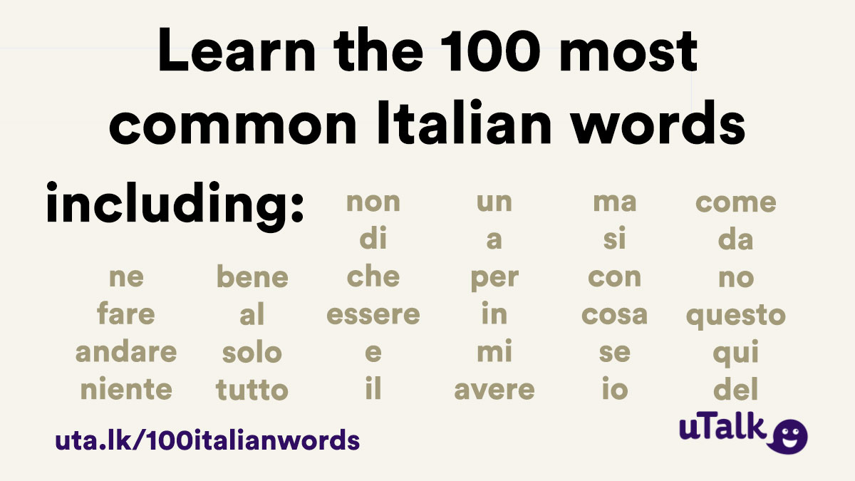 Common Italian Sayings
