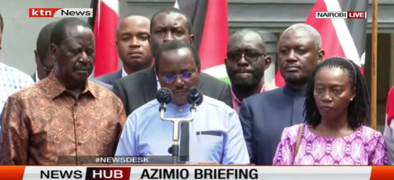 The Standard Digital on Twitter: "Azimio says it won’t take part in bipartisan talks if process ...