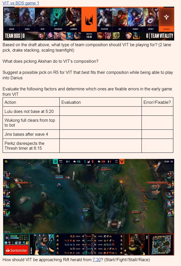 Jensen Goh on Twitter: "This week's VoD review worksheet lets you make ...