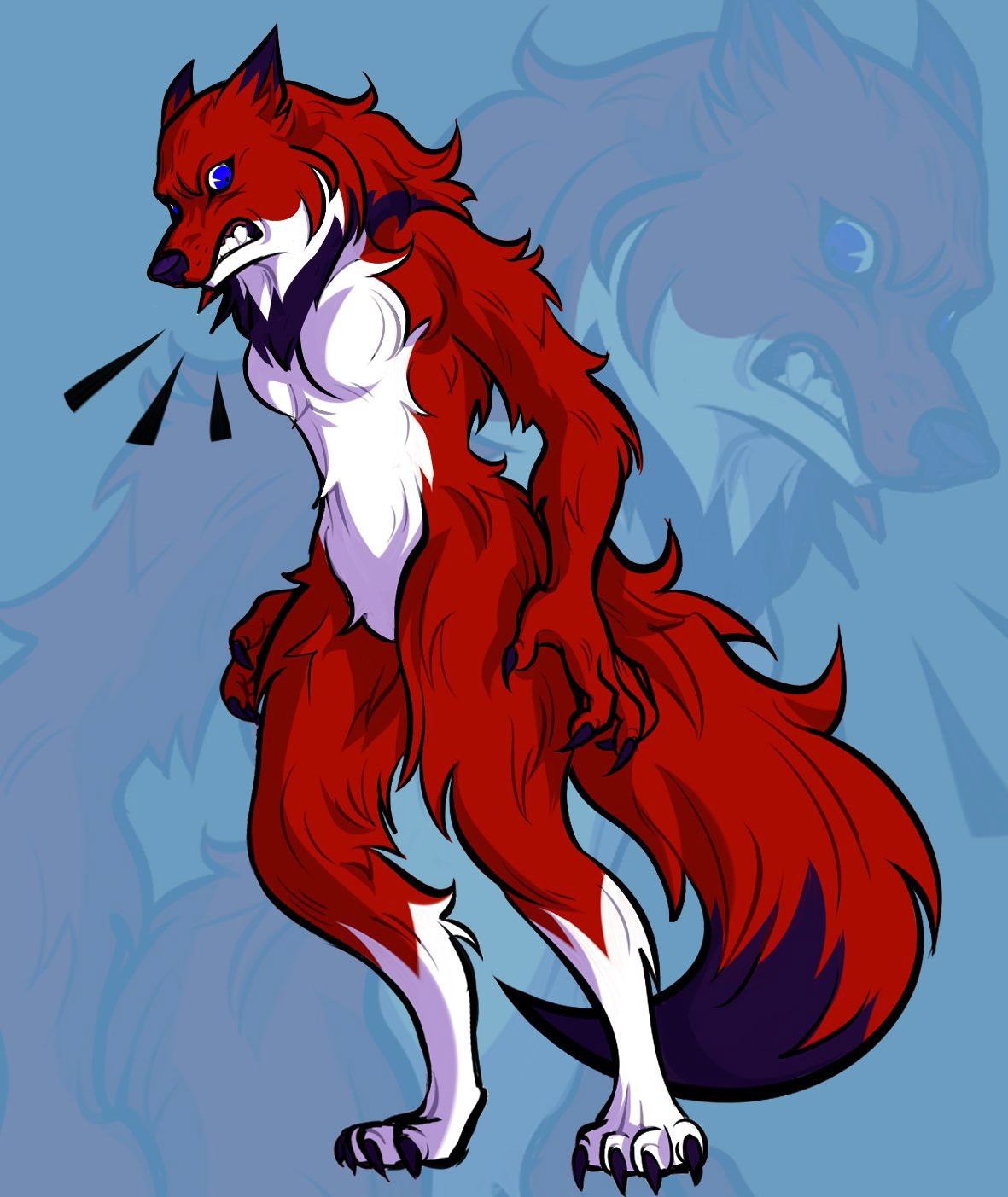 Simon Steele 🐺 on Twitter: "@werewolf_doctor Art by the awesome @stinkydod https://t.co ...